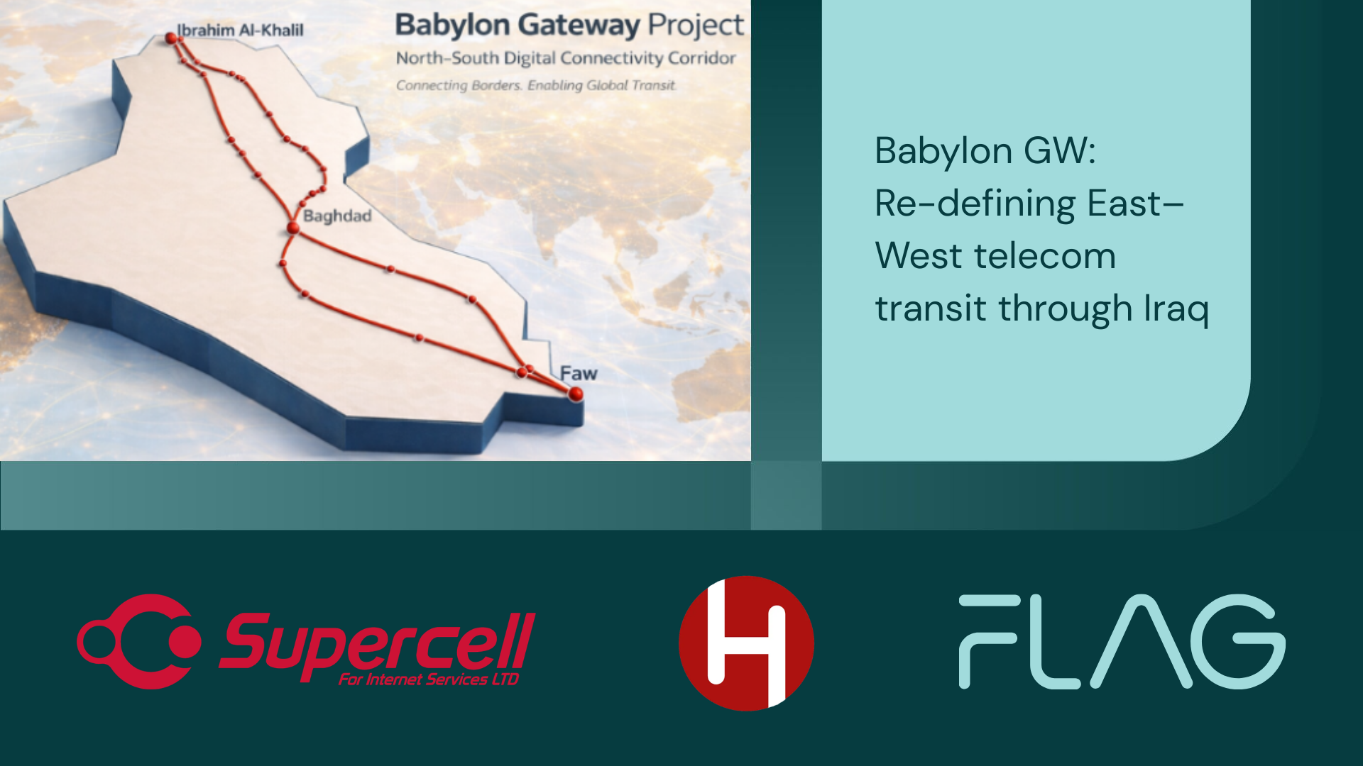 Babylon GW: Re-defining East–West telecom transit - Flag